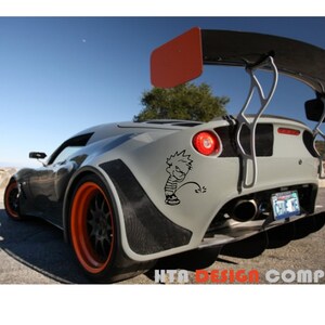 Decal for Bad Boy Calvin Peeing Funny Vinyl Sticker Decal for Car ...