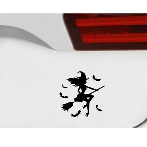 Witch #3 Vinyl Sticker Decal for Car, Truck, Window, Bumper Decal for ...