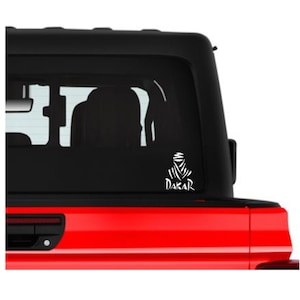DAKAR Vinyl Sticker Decal for Car, Truck, Window, Bumper Decal for ...