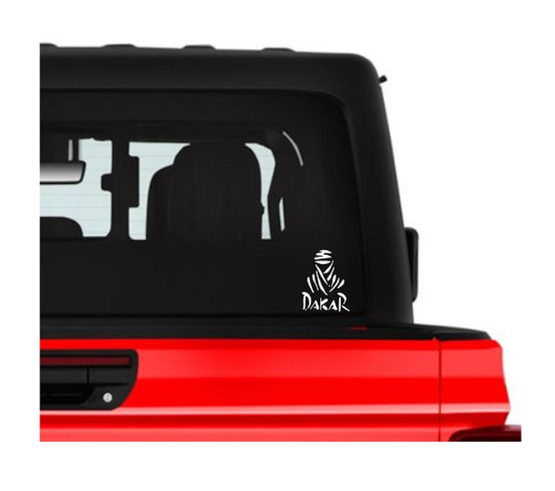 DAKAR Vinyl Decal Sticker, Car Truck Window Decor - Etsy