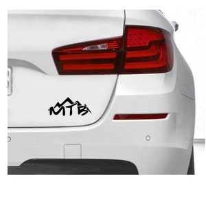 Custom Decal MTB Downhill Mountain Bike / Vinyl Sticker Decal for Car ...