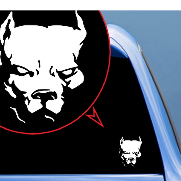Pitbull Decals - Etsy