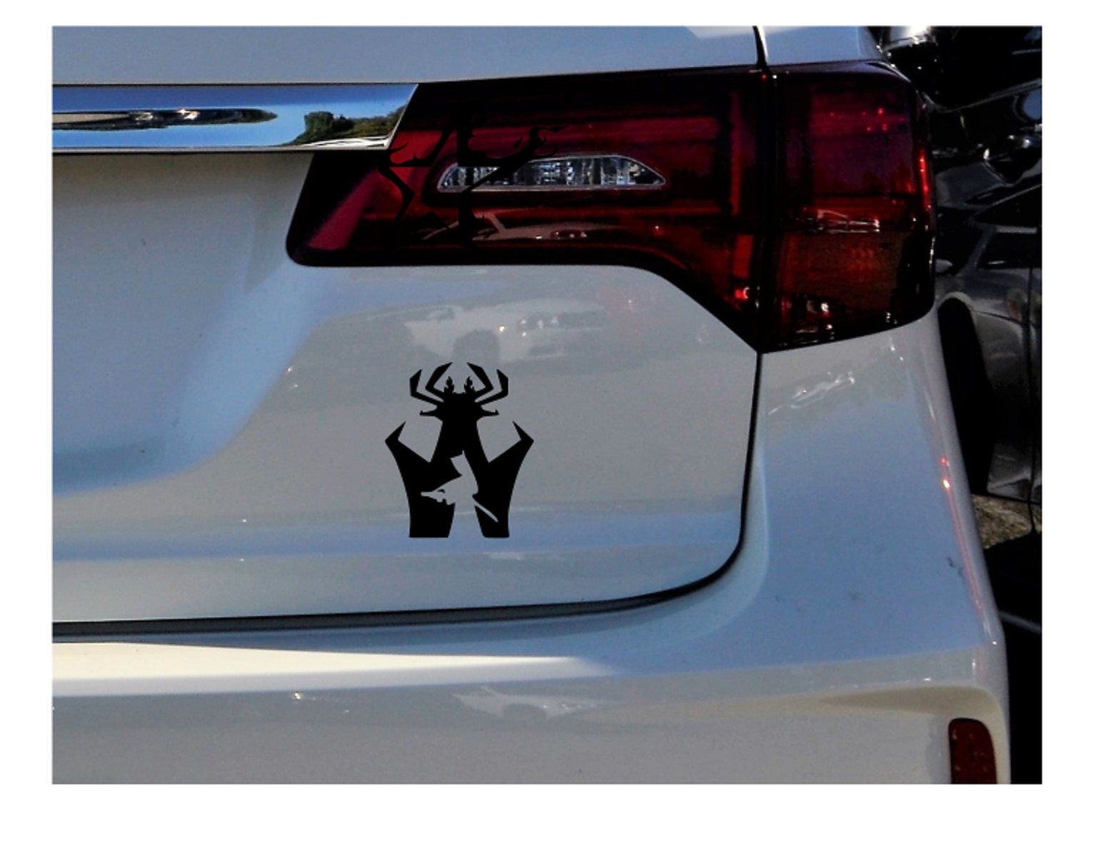 Samurai Jack Vinyl Decal, Water Resistant Car Sticker - Etsy