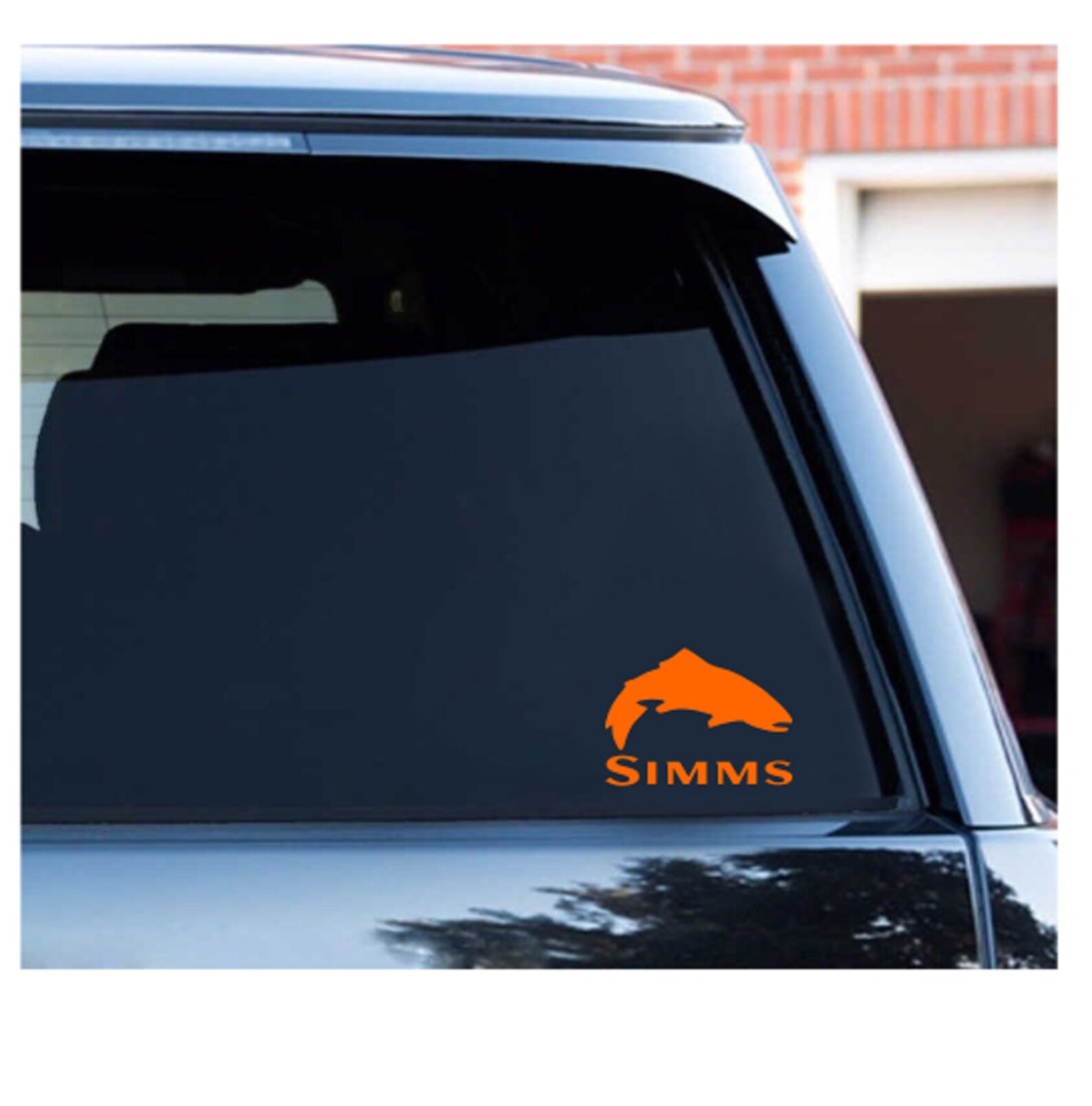 Custom Decal Simms Fishing # 2 / Vinyl Sticker Decal for Car, Truck ...