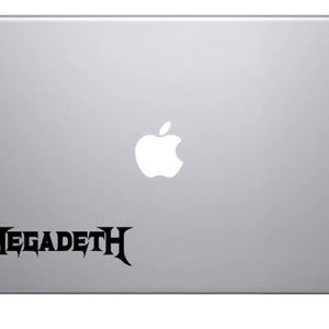Custom Decal Megadeth / Vinyl Sticker Decal for Car, Truck, Window ...