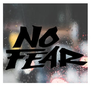 Custom Decal NO FEAR Vinyl Sticker Decal for Car, Truck, Window, Bumper ...