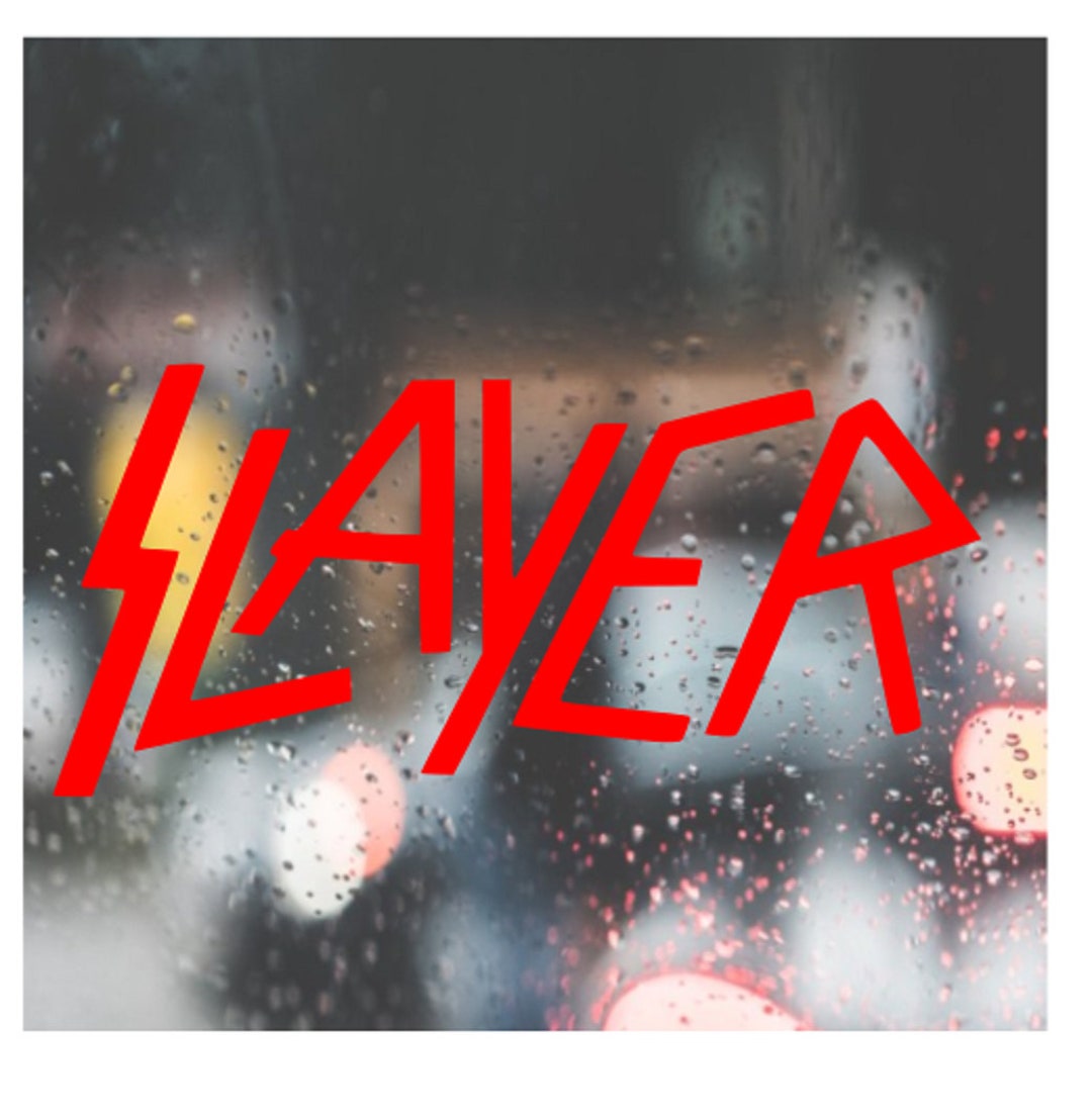 Custom Decal SLAYER / Vinyl Sticker Decal for Car, Truck, Window ...
