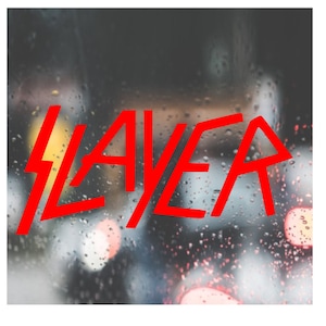 Custom Decal SLAYER / Vinyl Sticker Decal for Car, Truck, Window ...