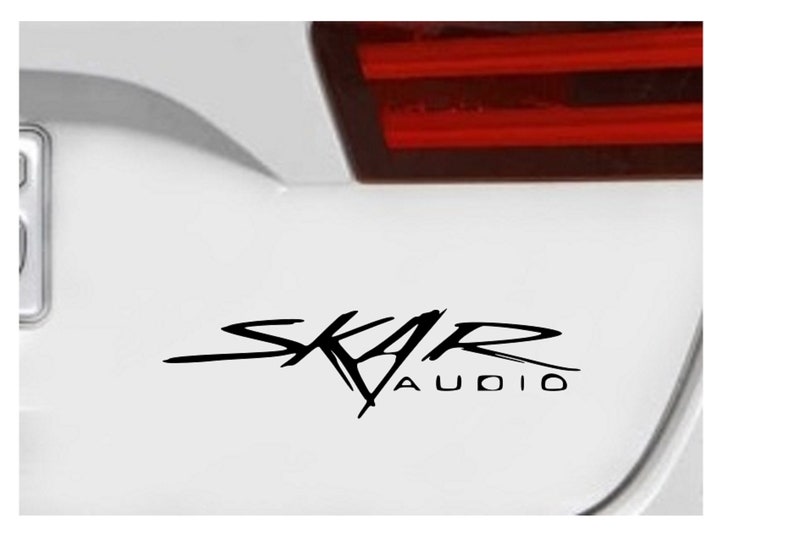 Skar Audio Vinyl Sticker Decal for Car, Truck, Window, Bumper Decal for ...