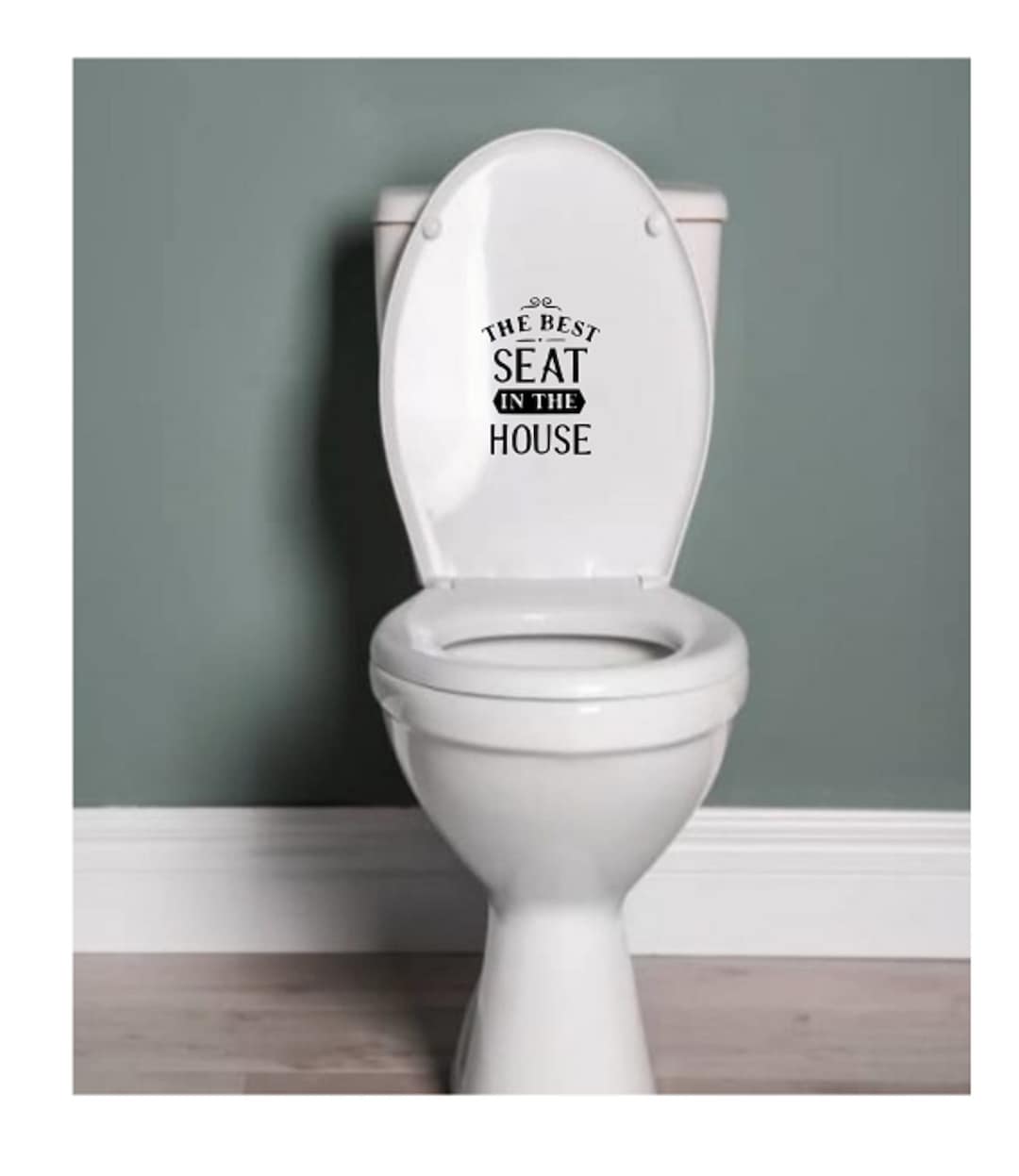 Decal for Best Seat in the House Toilet Vinyl Sticker Decal for Car ...