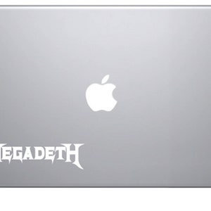 Custom Decal Megadeth / Vinyl Sticker Decal for Car, Truck, Window ...