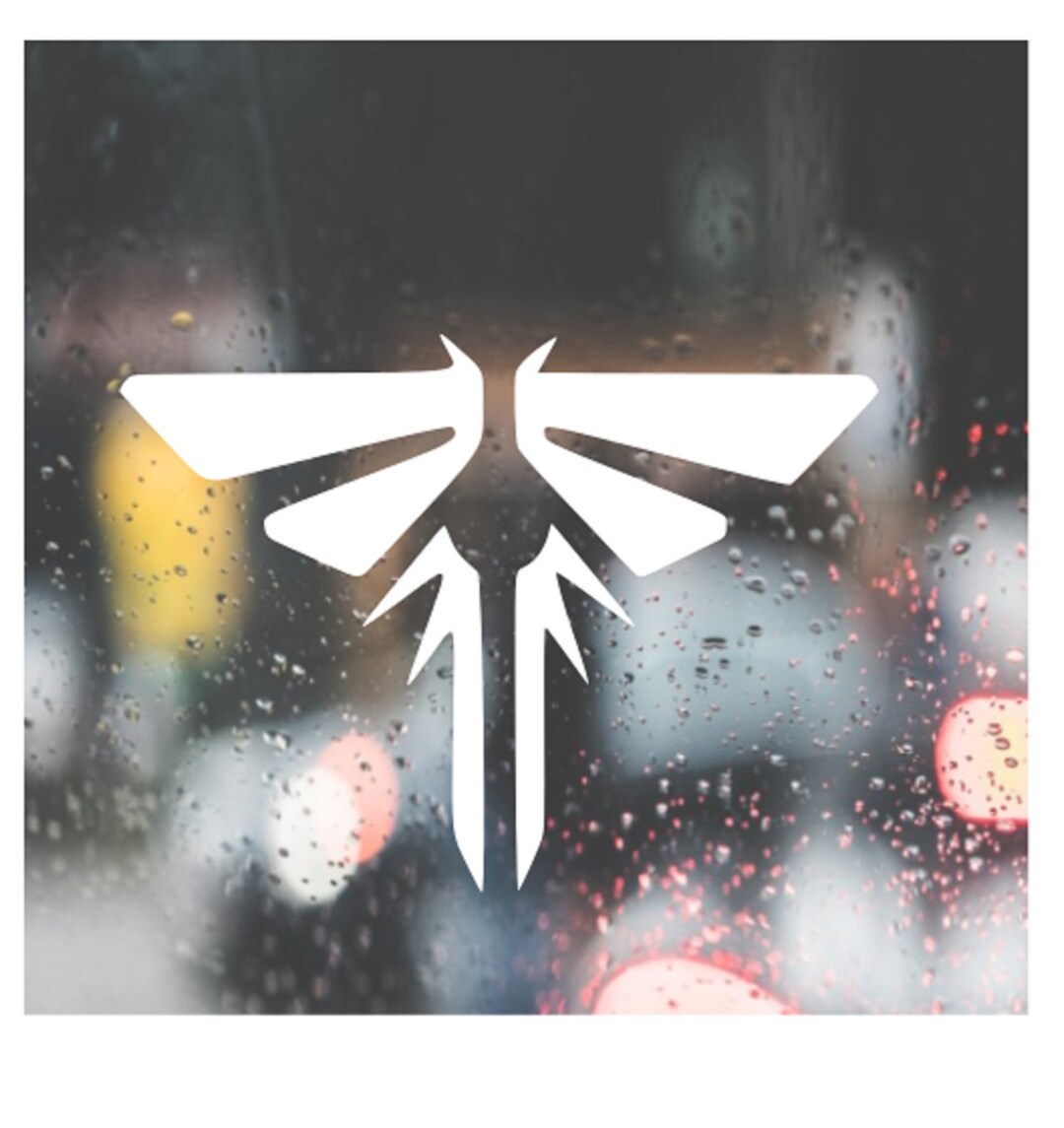The Last of Us Fireflies Decal, Vinyl Sticker for Car, Laptop, Home ...