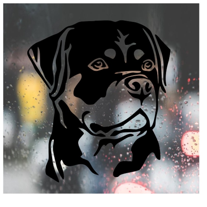 Rottweiler Stickers - Etsy