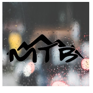 Custom Decal MTB Downhill Mountain Bike / Vinyl Sticker Decal for Car ...