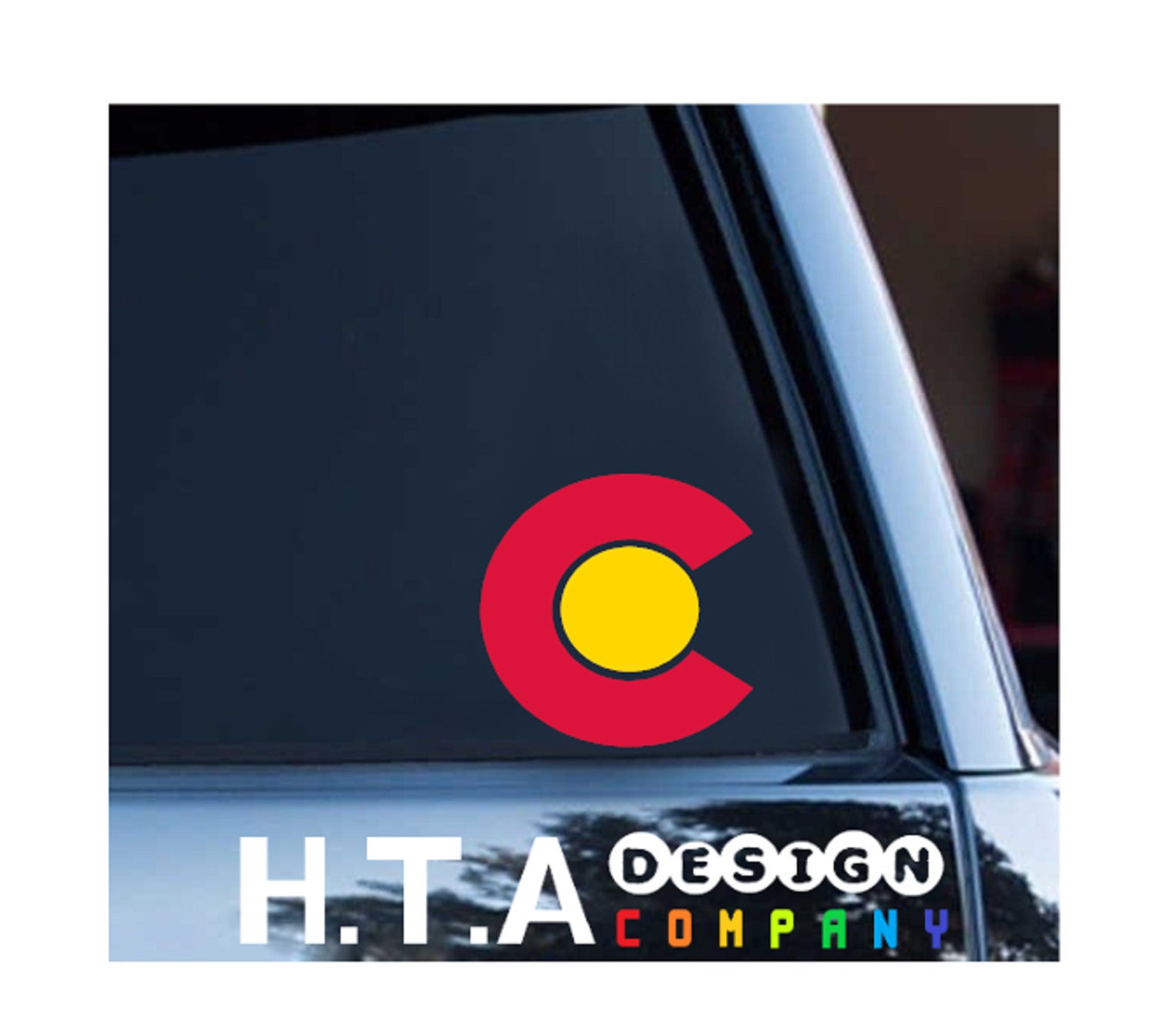 Decal for Colorado C Logo Vinyl Sticker Decal for Car, Truck, Window ...