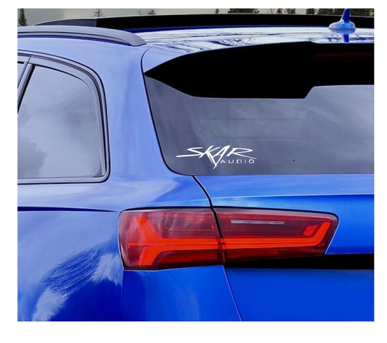 Skar Audio Vinyl Sticker Decal for Car, Truck, Window, Bumper Decal for ...