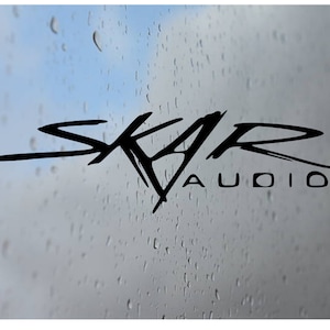 Skar Audio Vinyl Sticker Decal for Car, Truck, Window, Bumper Decal for ...