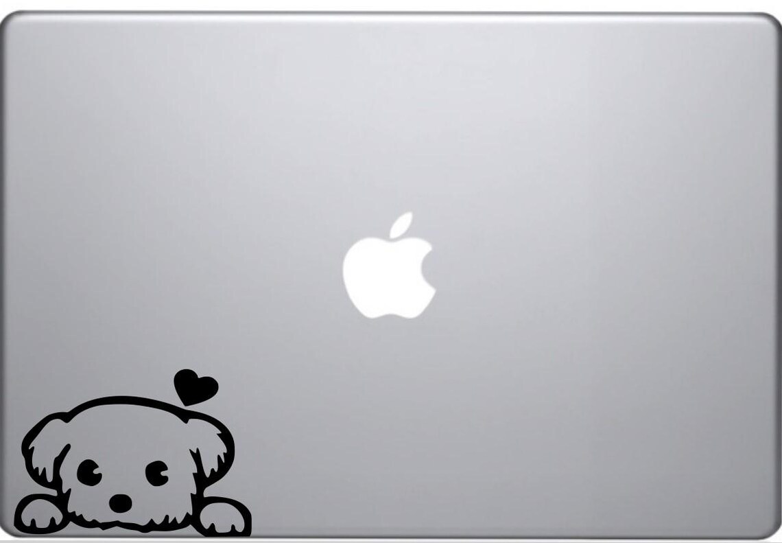 Puppy Dog Vinyl Sticker Decal for Car, Truck, Window, Bumper Decal for ...
