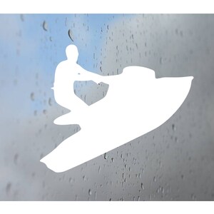 Wave Runner Jetski Vinyl Sticker Decal for Car, Truck, Window, Bumper ...