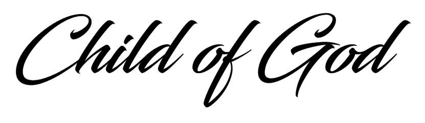 Decal for Child of God Vinyl Sticker Decal for Car Truck | Etsy