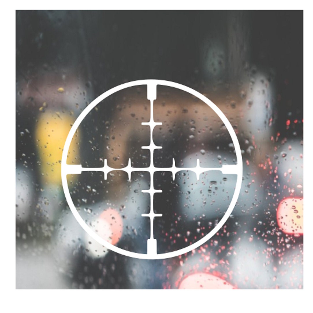 Sniper Scope Crosshairs Decal, Oracle Vinyl Sticker - Etsy