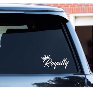 Custom Decal Royalty Decal, Crown / Vinyl Sticker Decal for Car, Truck ...
