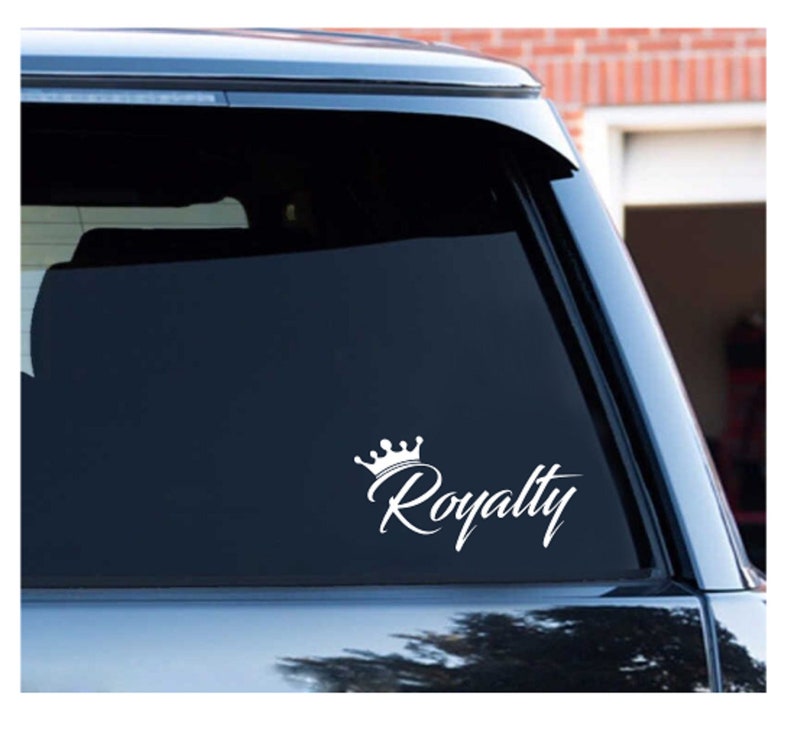 Custom Decal Royalty Decal Crown / Vinyl Sticker Decal for - Etsy