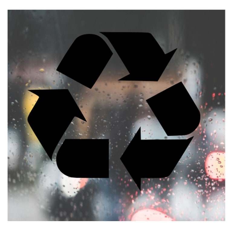 Custom Decal Recycling Logo/ Vinyl Sticker Decal for Car, Truck, Window ...