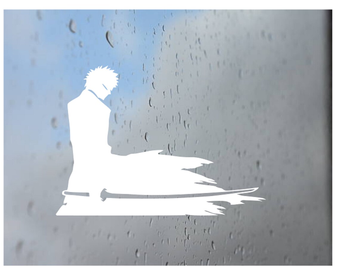 Bleach Ichigo Knife Vinyl Sticker Decal for Car, Truck, Window, Bumper ...