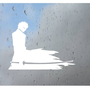 Bleach Ichigo Knife Vinyl Sticker Decal for Car, Truck, Window, Bumper ...