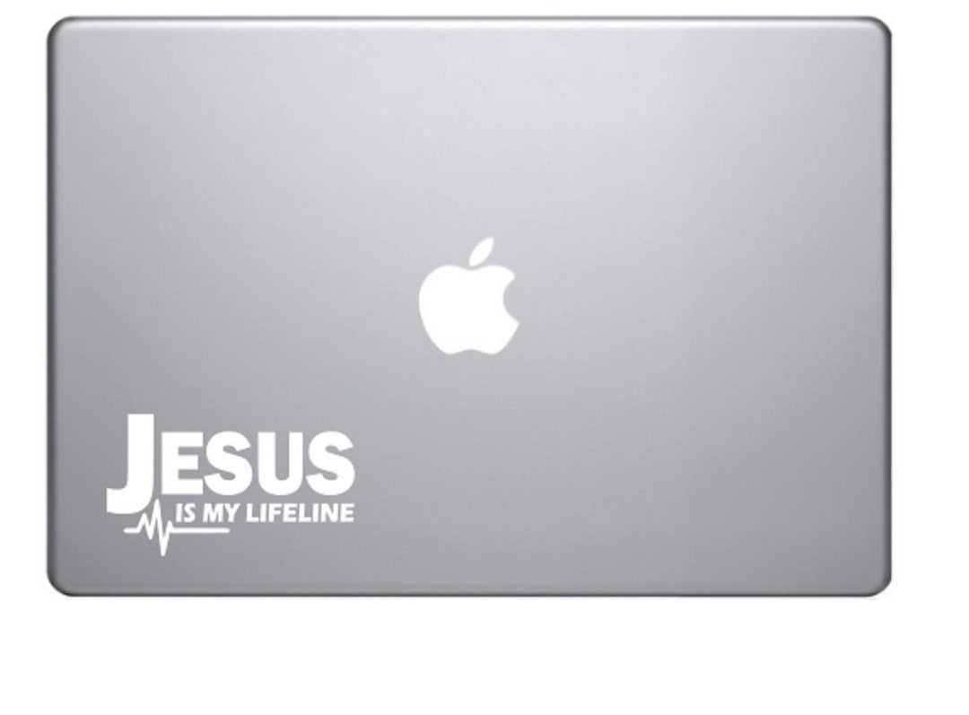 Custom Decal JESUS IS My LIFELINE, Bible, Christian / Vinyl Sticker ...
