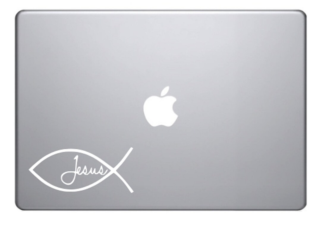 Custom Decal JESUS FISH, Bible, Christian / Vinyl Sticker Decal for Car ...