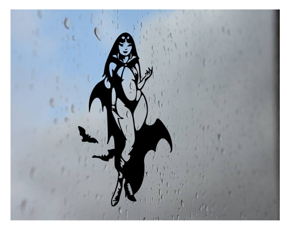 Vampirella Vinyl Sticker Decal for Car, Truck, Window, Bumper Decal for ...