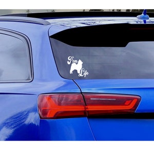 Pomeranian Life Vinyl Sticker Decal for Car, Truck, Window, Bumper ...