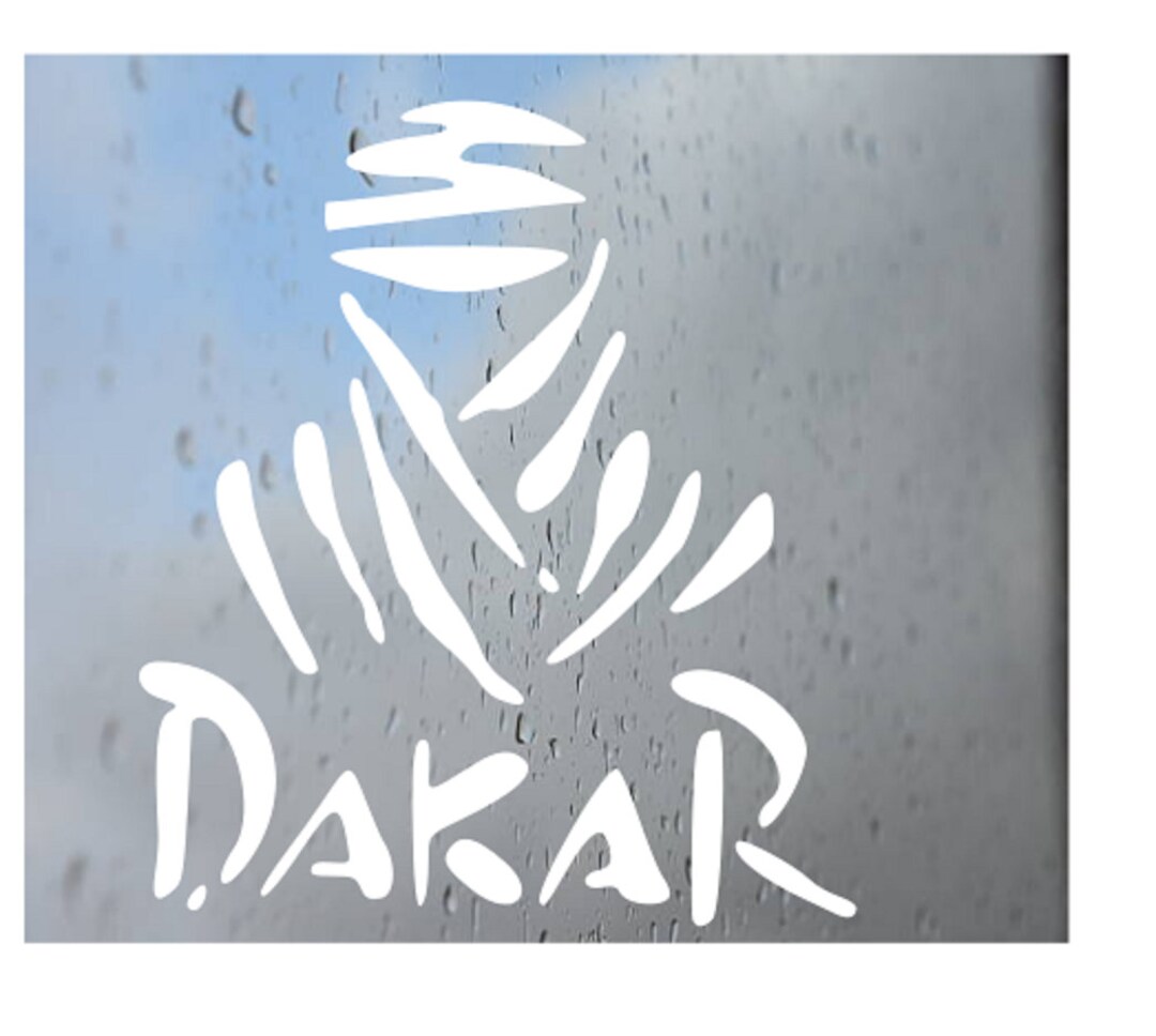 DAKAR Vinyl Sticker Decal for Car, Truck, Window, Bumper Decal for ...