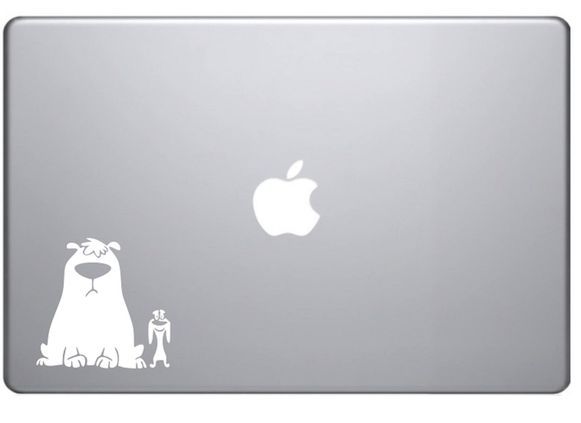 Two Stupid Dogs Vinyl Decal Sticker, Laptop, Car, Window - Etsy