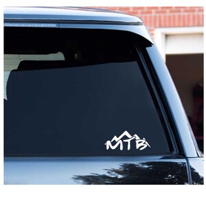 Custom Decal MTB Downhill Mountain Bike / Vinyl Sticker Decal for Car ...