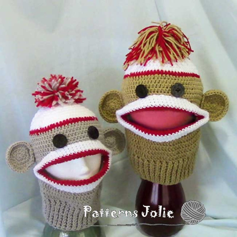 Monkey Hat Pattern - Etsy