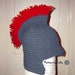 Roman Soldier Helmet Crochet Pattern 6 Sizes Toddler-adult a - Etsy
