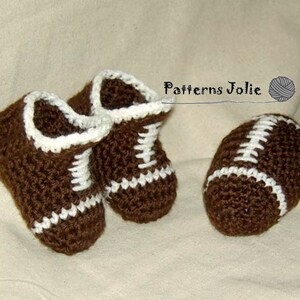 Baby Football Hat, Booties, Toy Football Set, Crohet Pattern - Etsy