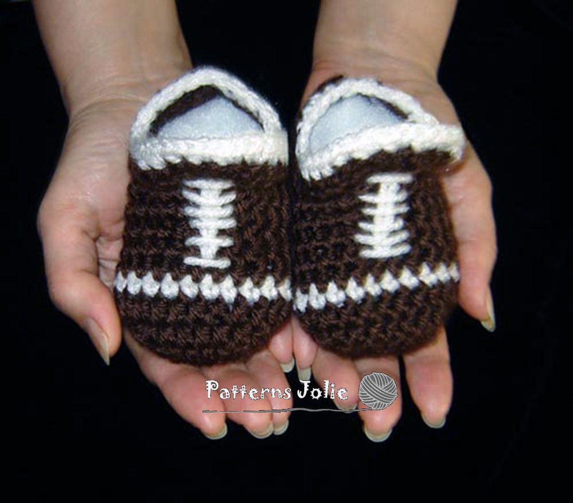 Baby Football Hat, Booties, Toy Football Set, Crohet Pattern - Etsy
