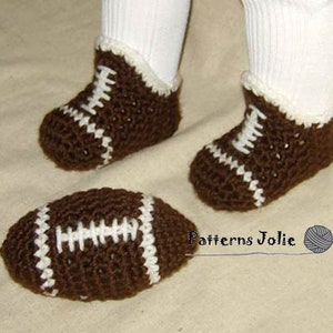 Baby Football Hat, Booties, Toy Football Set, Crohet Pattern - Etsy