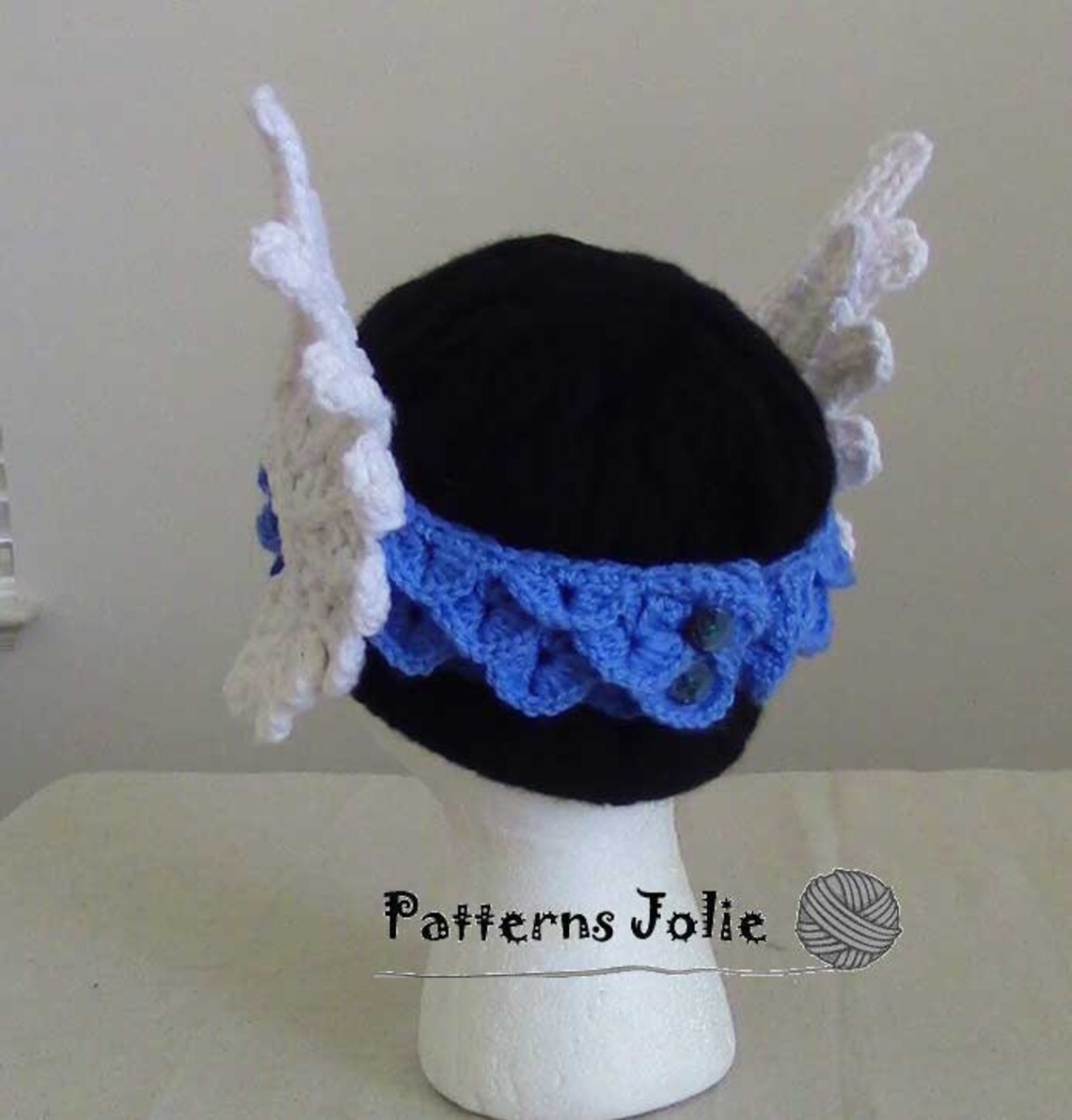 Valkyrie Masquerade Mask Headdress Crochet Pattern 2 Sizes; a Free ...