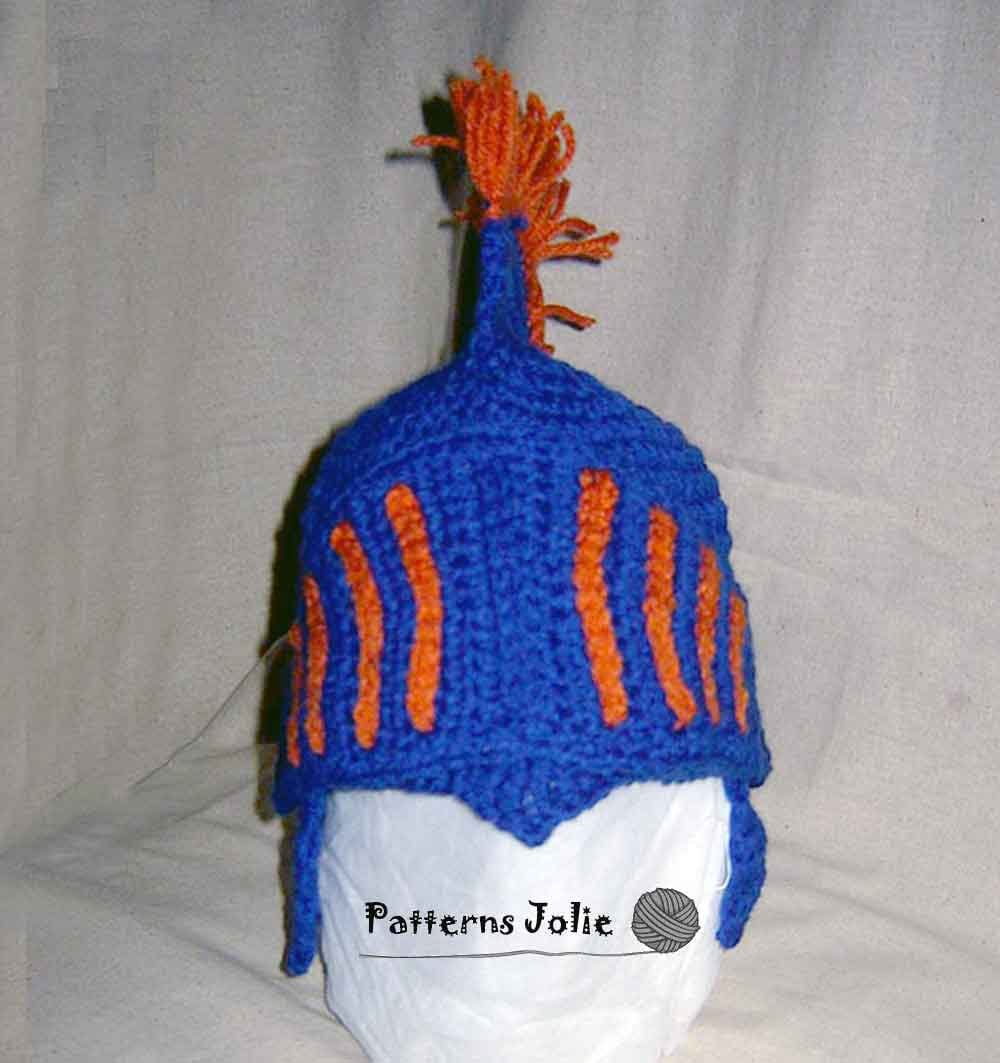 Crochet Roman Knight Helmet Pattern, Visor, 6 Sizes (PDF Pattern) - Etsy