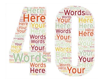 Birthday Word Art - Etsy