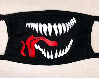 Toothy Grin Mask - Etsy