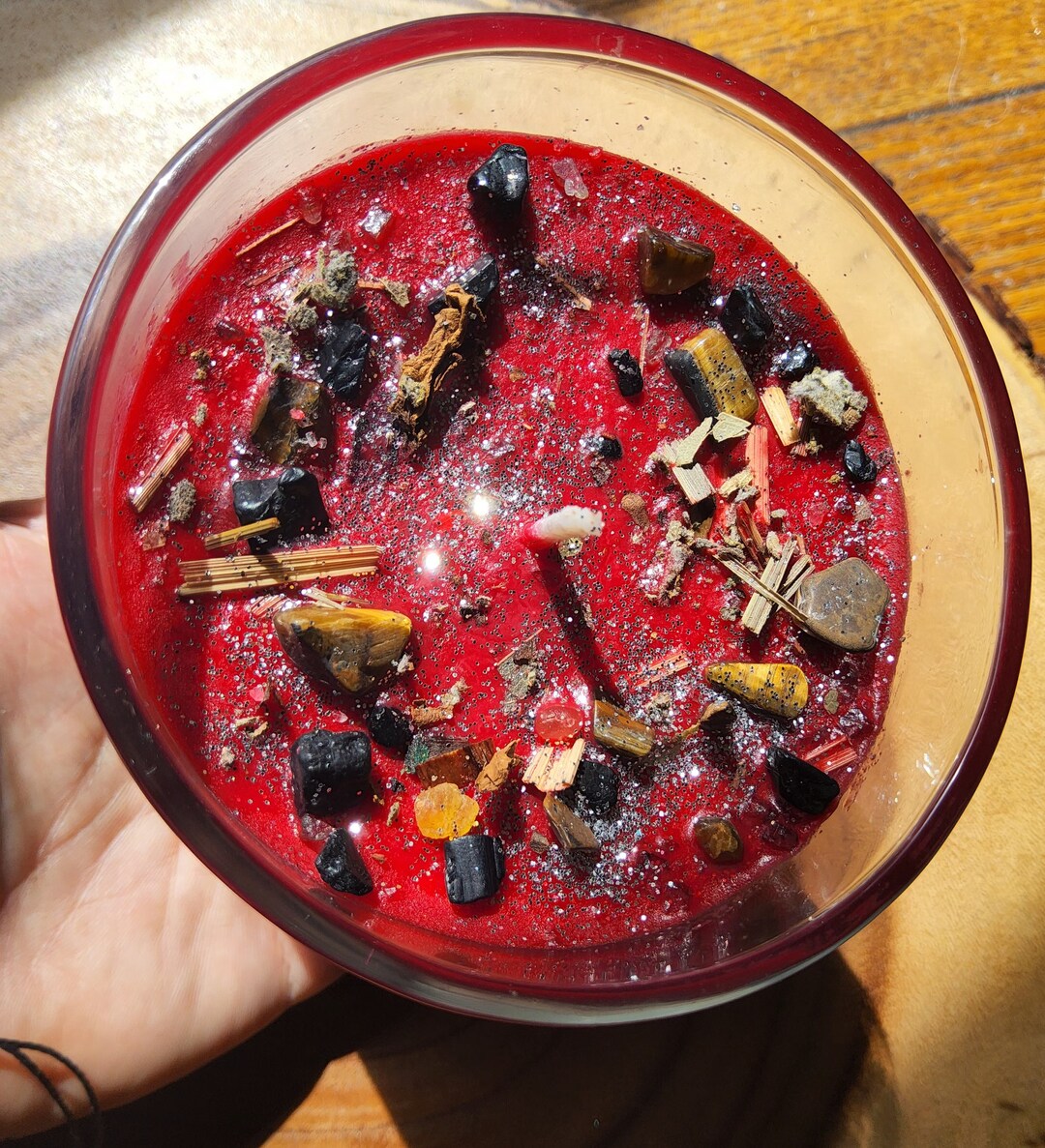 Crystal Candle, Crystal Reversal Candle, Return to Sender Candle, Hex ...