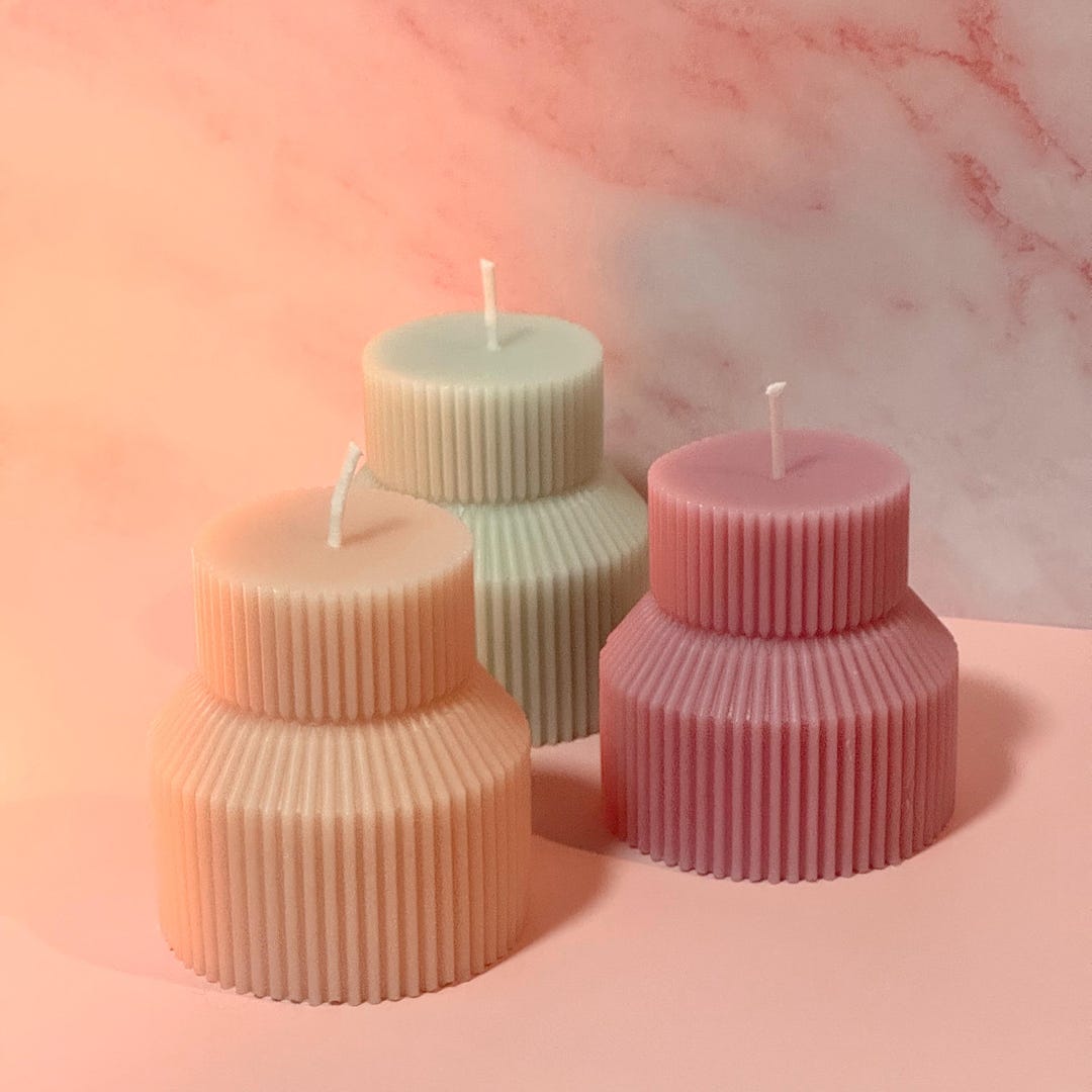 The Matriarch's Hand-poured Abstract Pillar Candle - Etsy