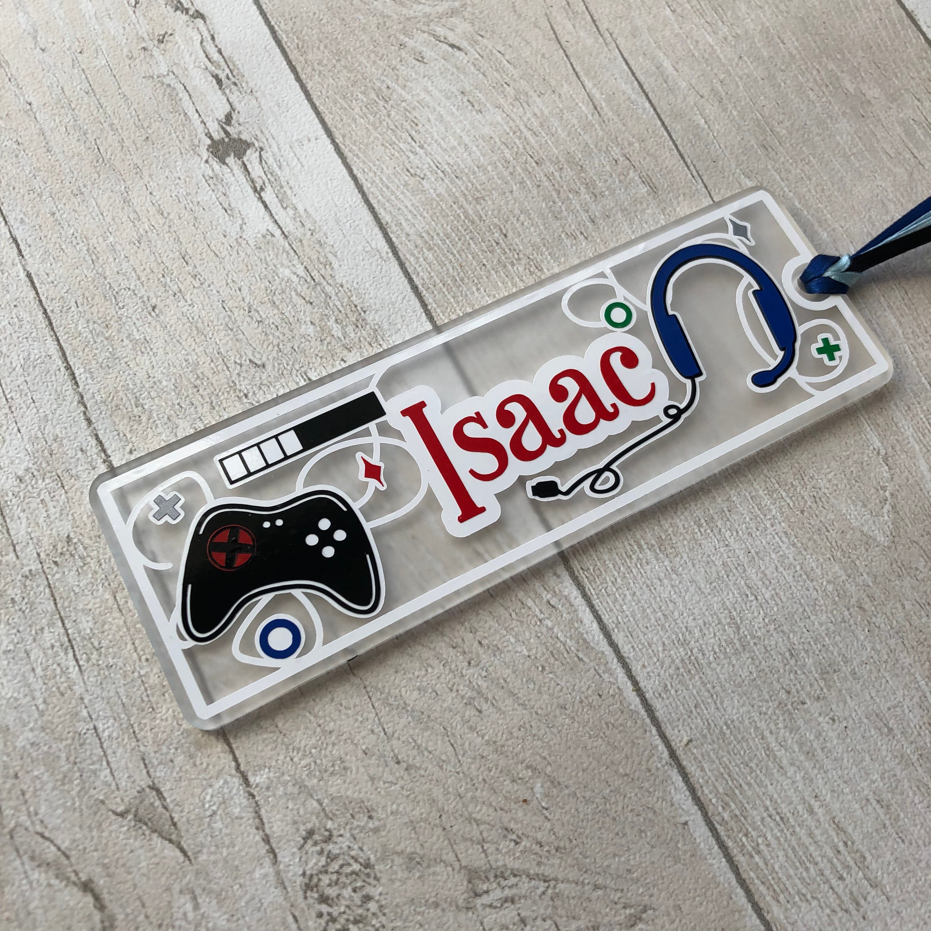Gaming Personalised Bookmark, Computer Game Gift, Gamer Bookmark - Etsy UK