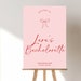 Pink Bow Menu & Bow Place Card Templates Wavy Menu, Shaped Place Cards ...